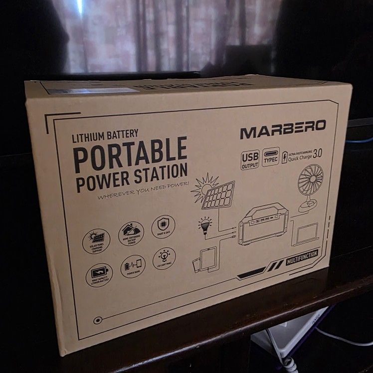 MARBERO PL60 Portable Power Station 88.8Wh with AC Outlet for Sale in ...