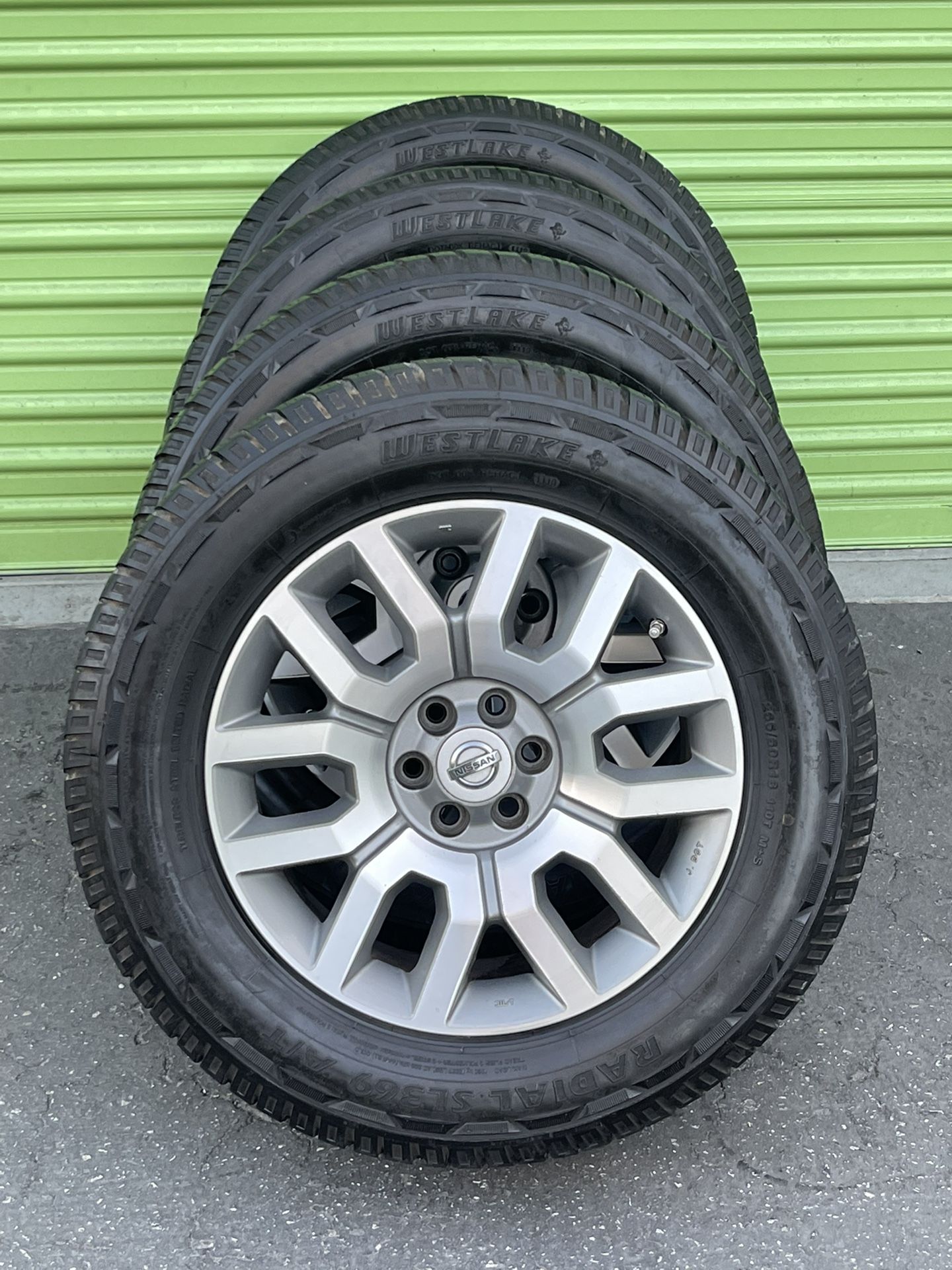 NISSAN WHEELS & TIRES SET for Sale in Hawaiian Gardens, CA - OfferUp