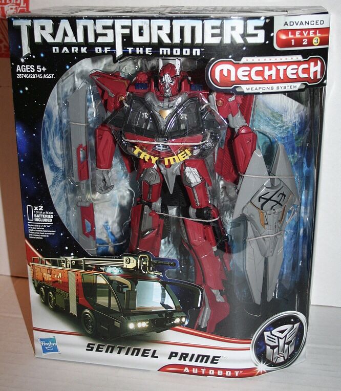 Transformers 3 Toys Sentinel Prime