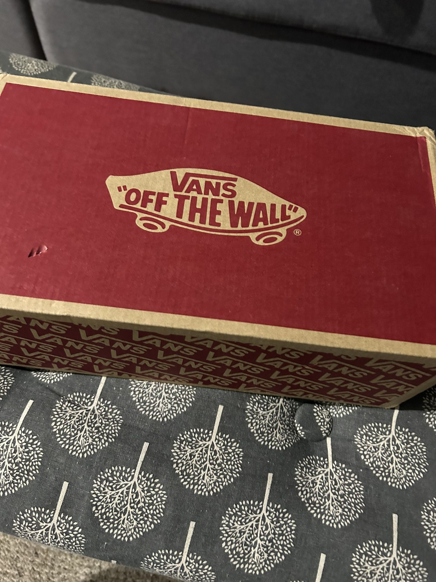 Grey/red Vans (size 9 1/2) for Sale in West Bradford Township, PA - OfferUp