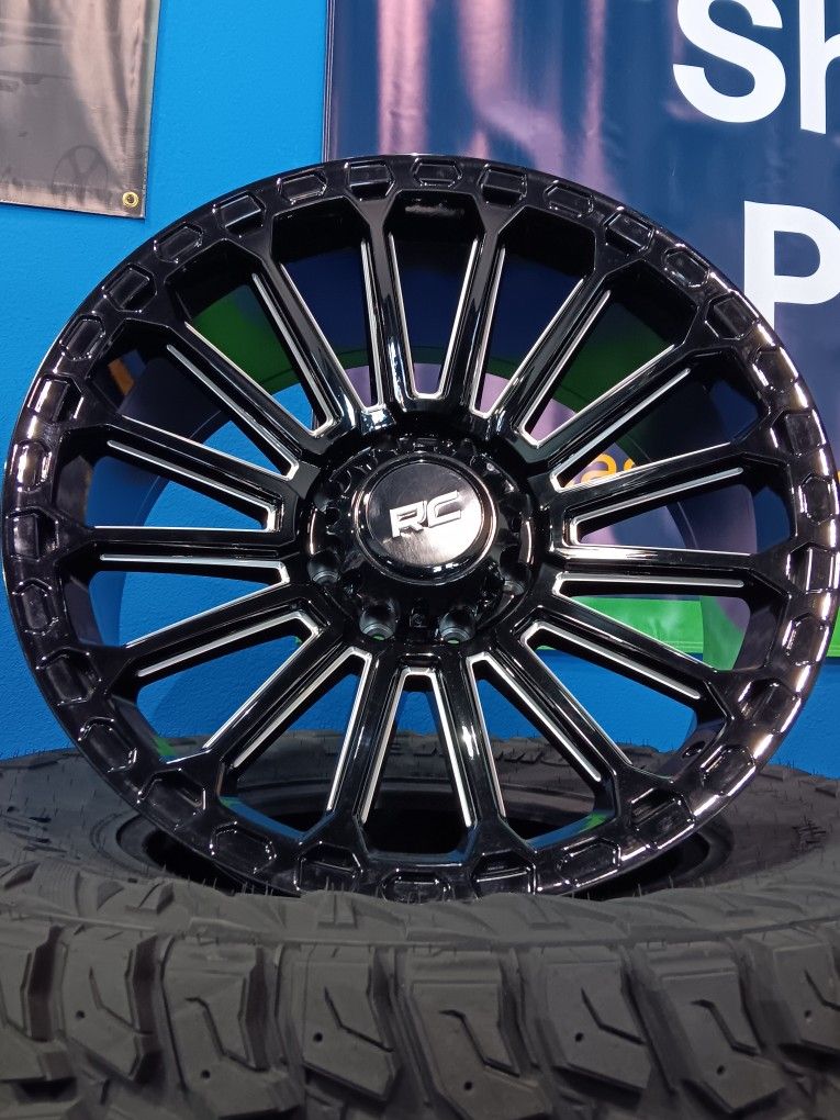 6" Lift 22' Rims 35" Tires Installation. 01-10 Silverado Sierra HD 8 ...