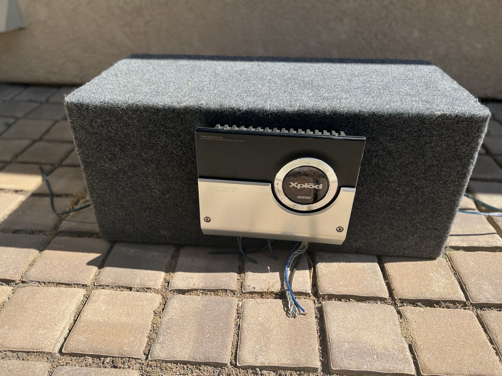 2 10” Subs w/Amp $300 for Sale in Manteca, CA - OfferUp
