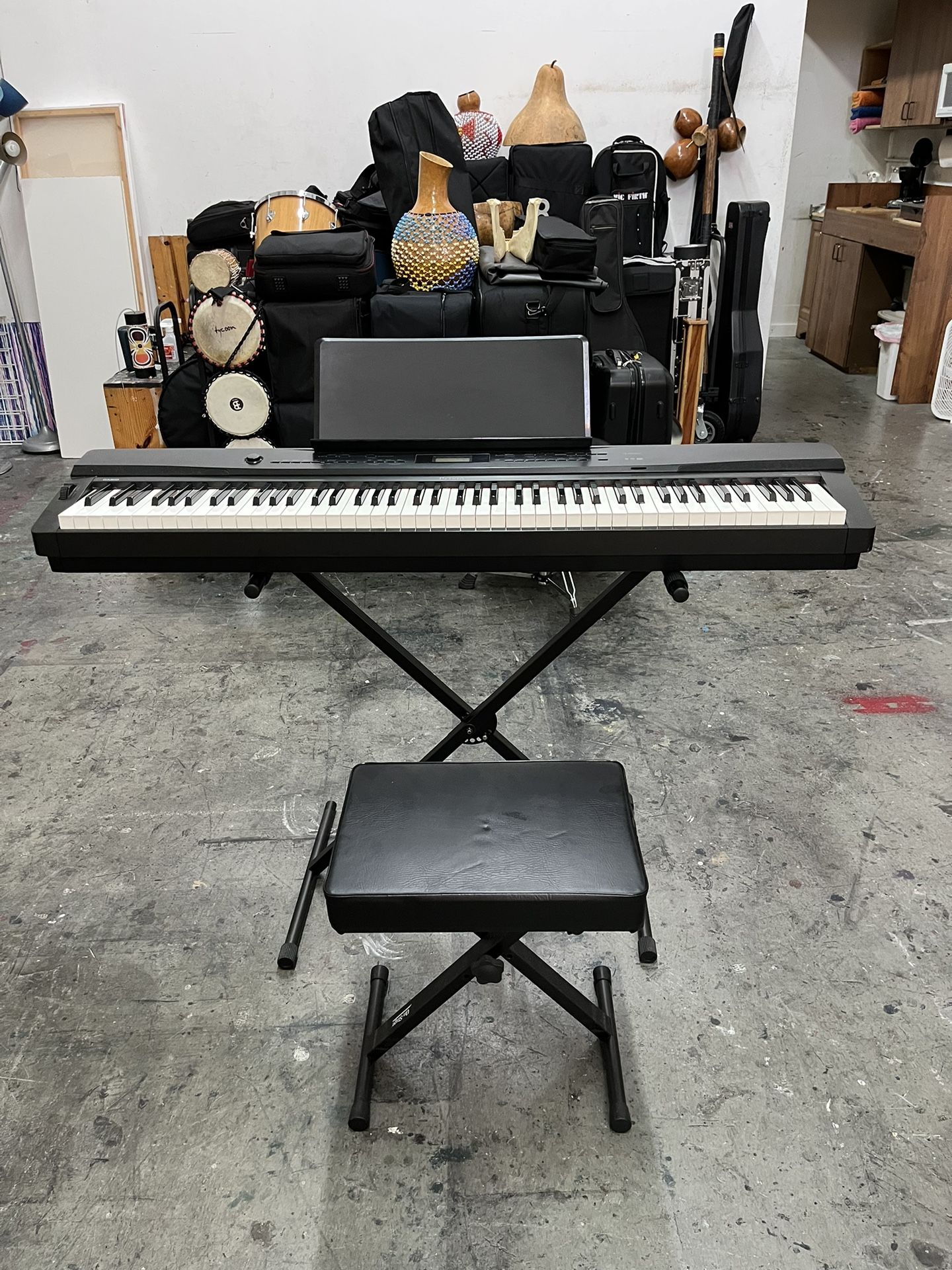 Casio Privia PX300 with keyboard stand and bench. for Sale in Miami, FL ...