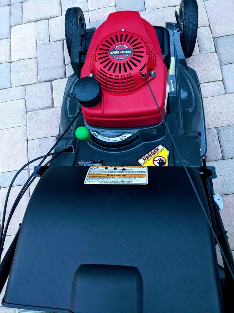 HONDA VERSAMOW HRX217 GCV190 WITH VARIABLE SPEED CONTROL AND BLADE ...