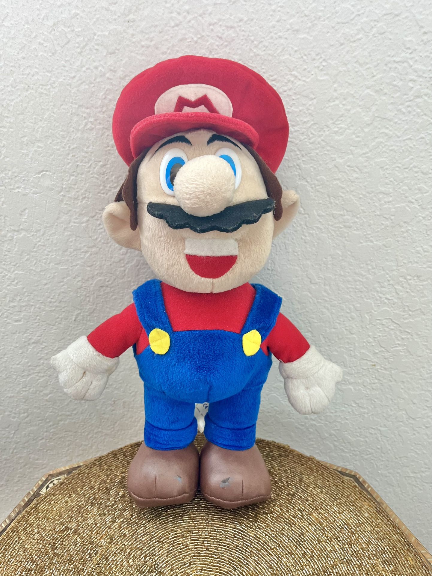 Vintage Talking Mario Plush - Nintendo - Super Mario 1997 - Tested ...