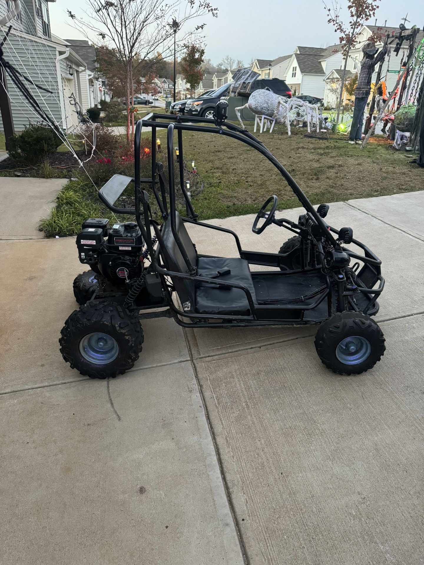 Black Widow Go Cart for Sale in Clayton, NC - OfferUp
