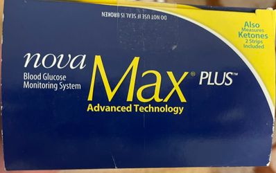 Nova Max Plus- Blood Glucose Monitoring System for Sale in City Of ...