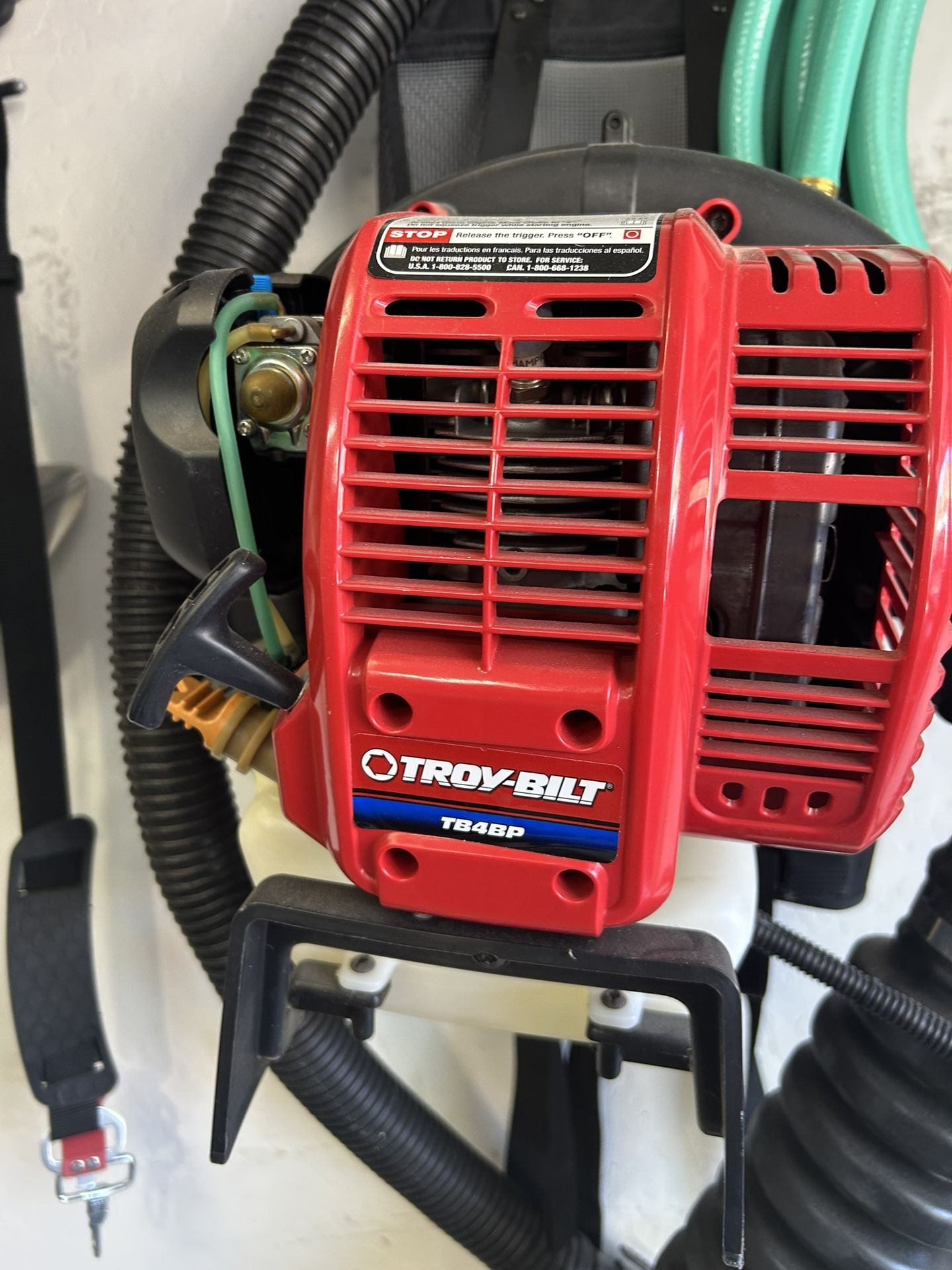 Troy Bilt Backpack Blower for Sale in Waddell, AZ - OfferUp