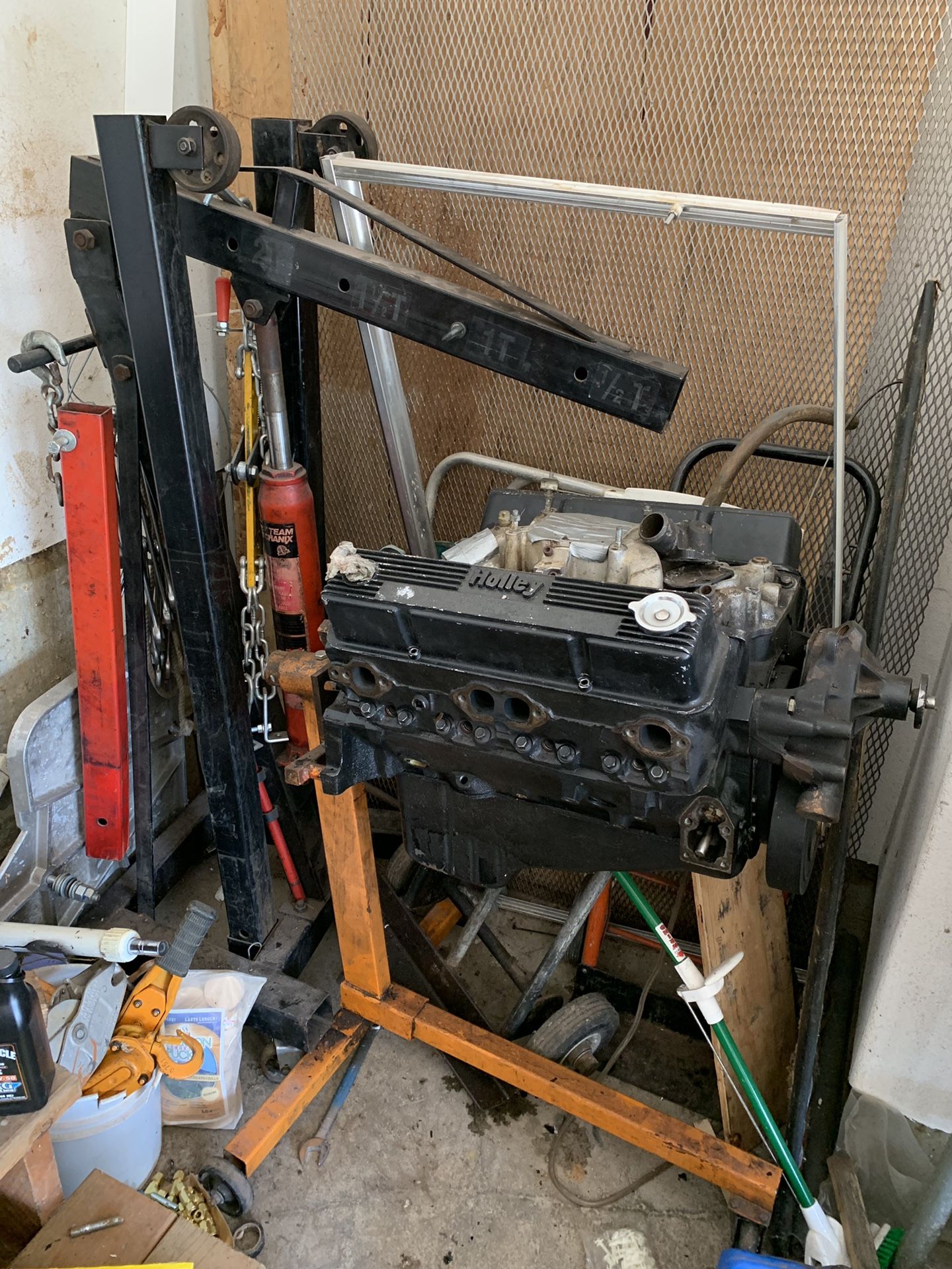 Chevy 350 small block, cherry picker, engine stand for Sale in Longview ...