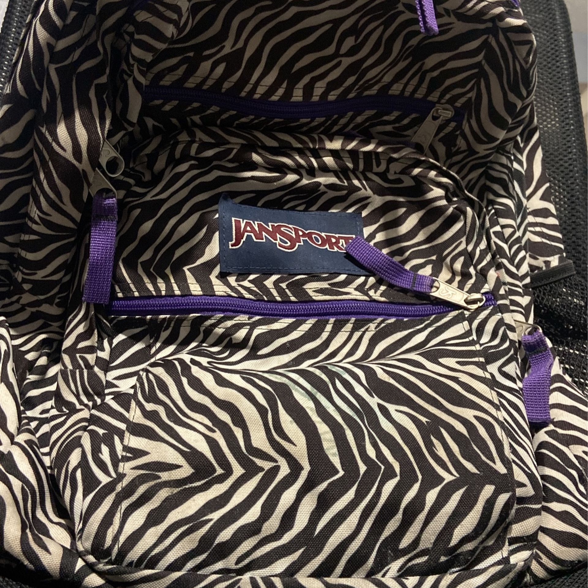 Jansport Backpacks Zebra Print
