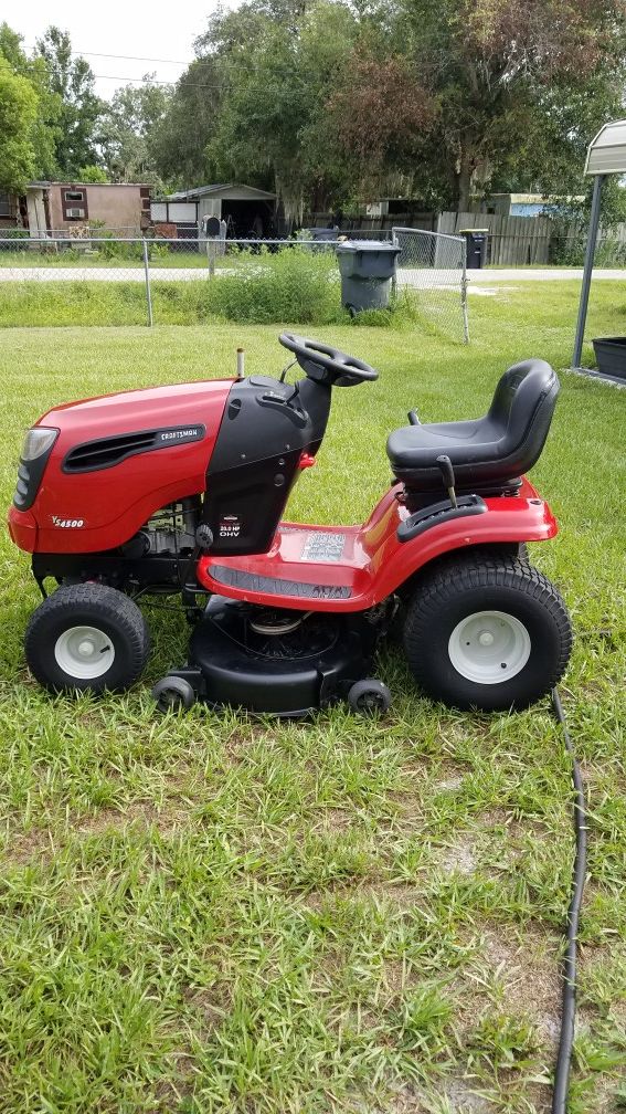 Craftsman YS4500 Hydro Lawn Tractor Riding Mower Lawnmower for Sale in ...
