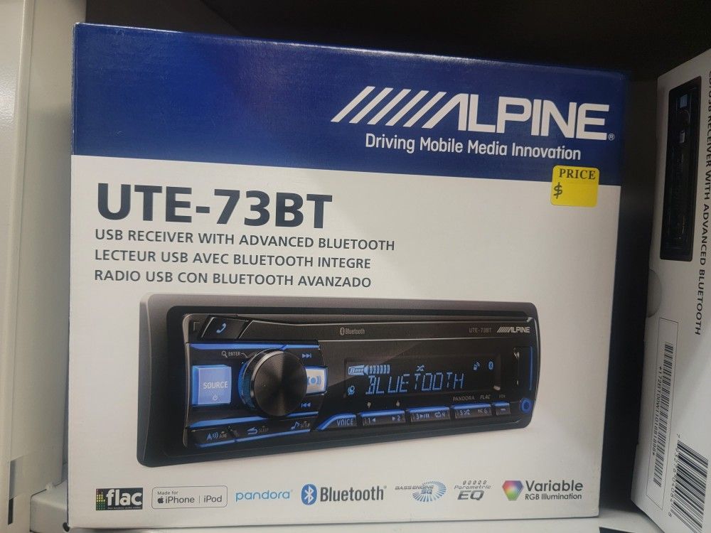 Alpine Bluetooth Stereo for Sale in Pomona, CA - OfferUp