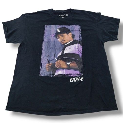 Easy E Shirt Size XL Rapper Easy-E Graphic Print T-Shirt Rap Tee Hip ...