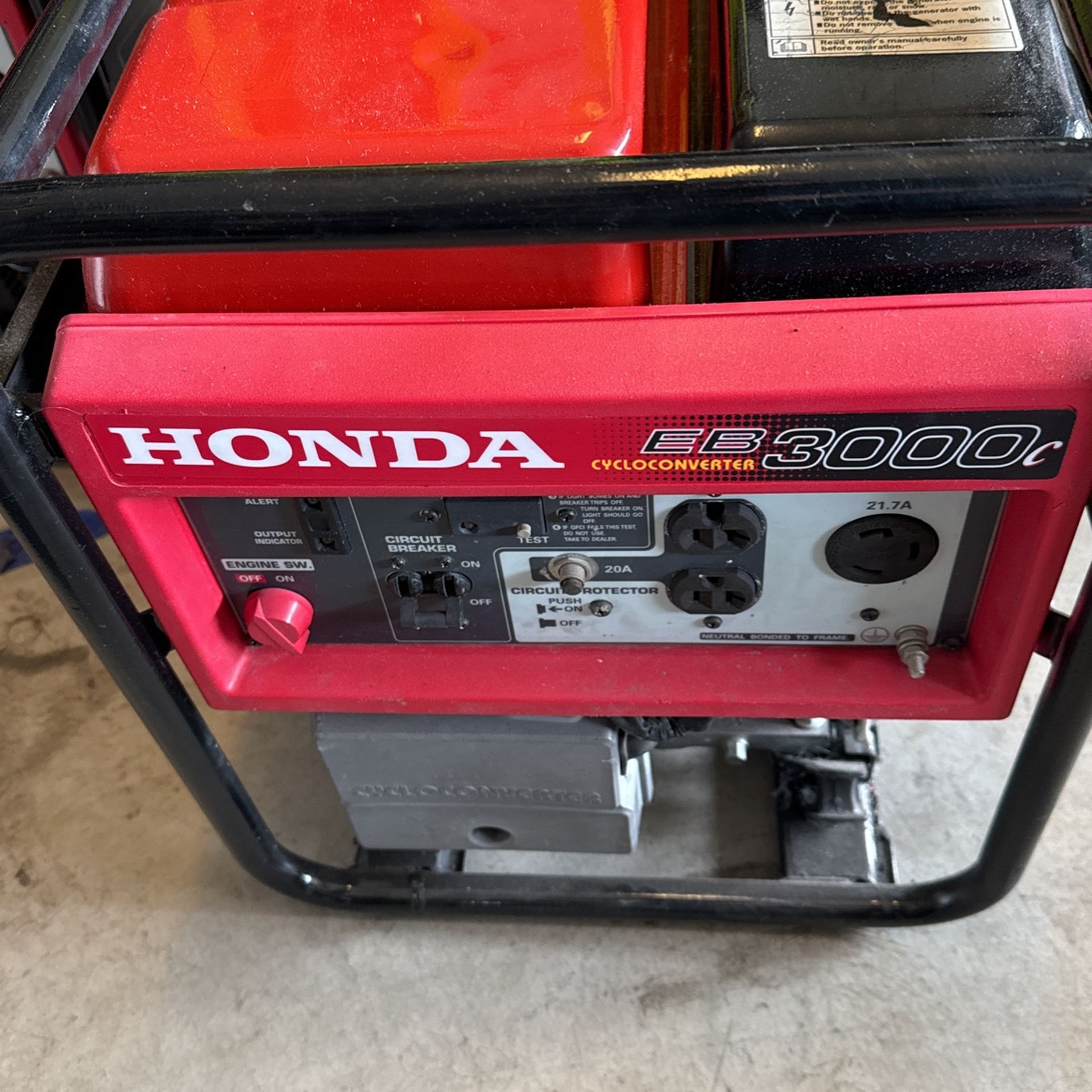 HONDA EB3000c CYCLOCONVERTER GENERATOR for Sale in Goodyear, AZ - OfferUp