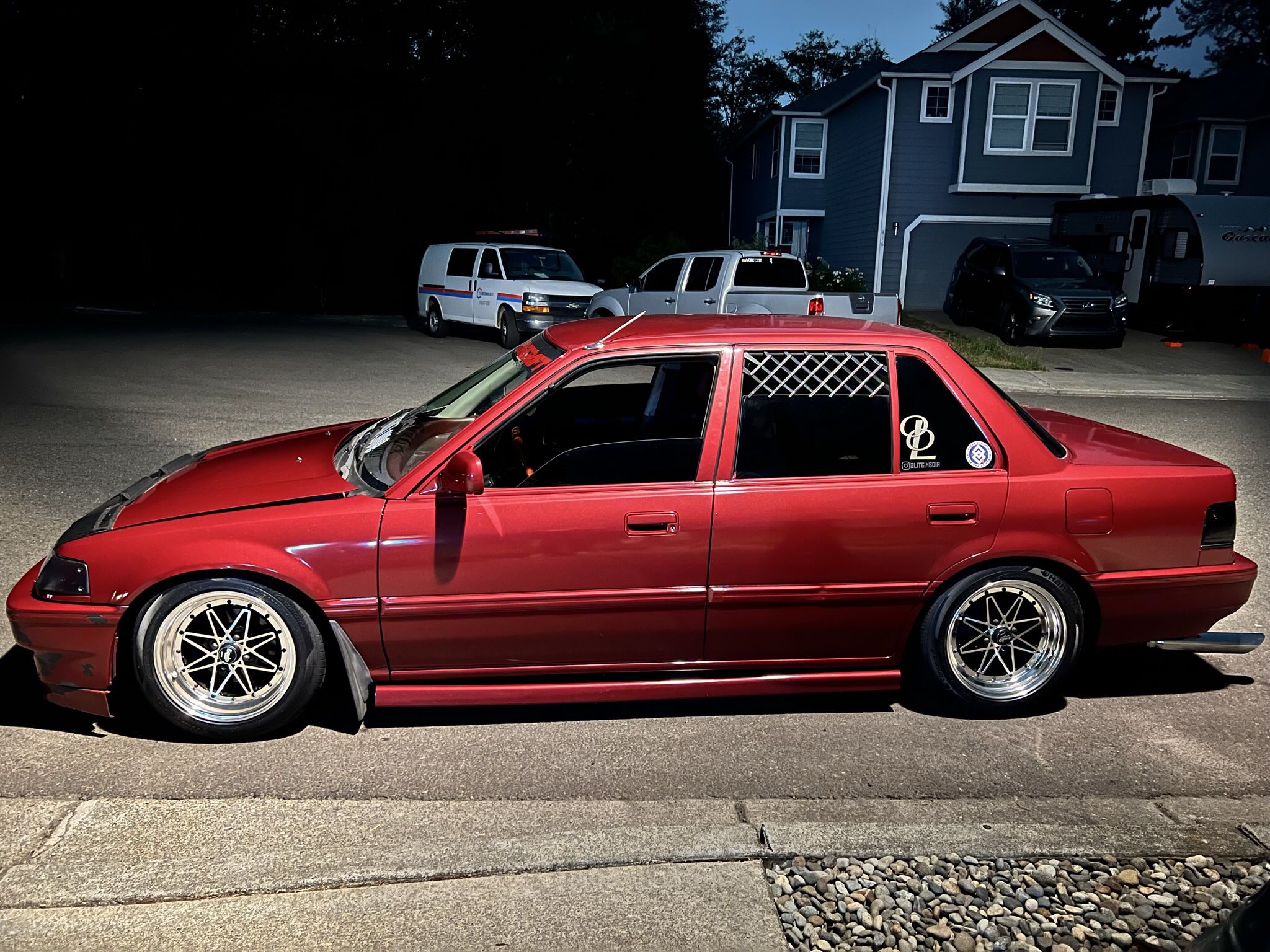 Slammed Ef Sedan