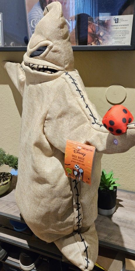 Nightmare Before Christmas Oogie Boogie 3ft Animatronic Statue for Sale ...