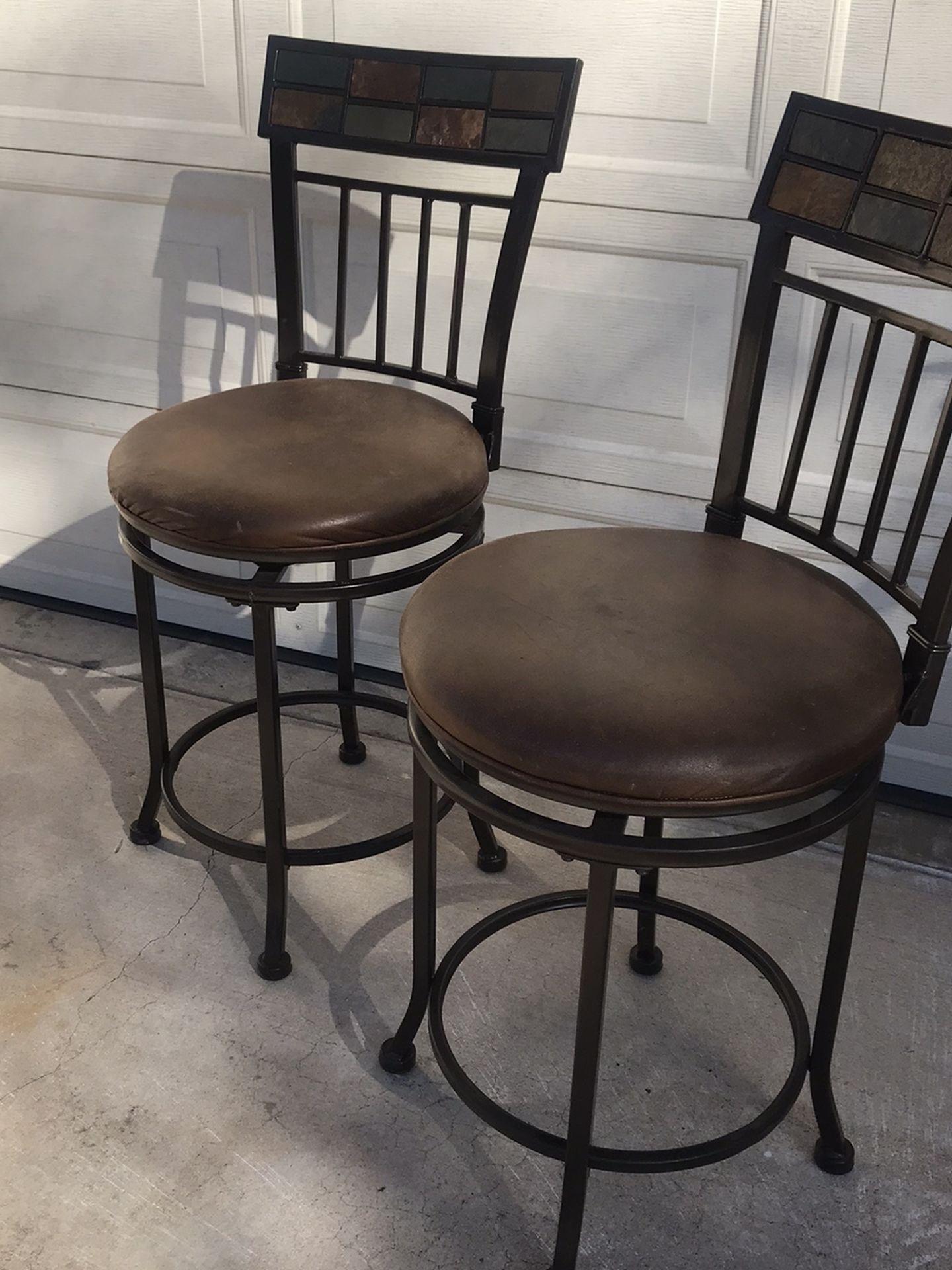 6 Heavy Wrought Iron Bar Stools for Sale in Vista, CA - OfferUp