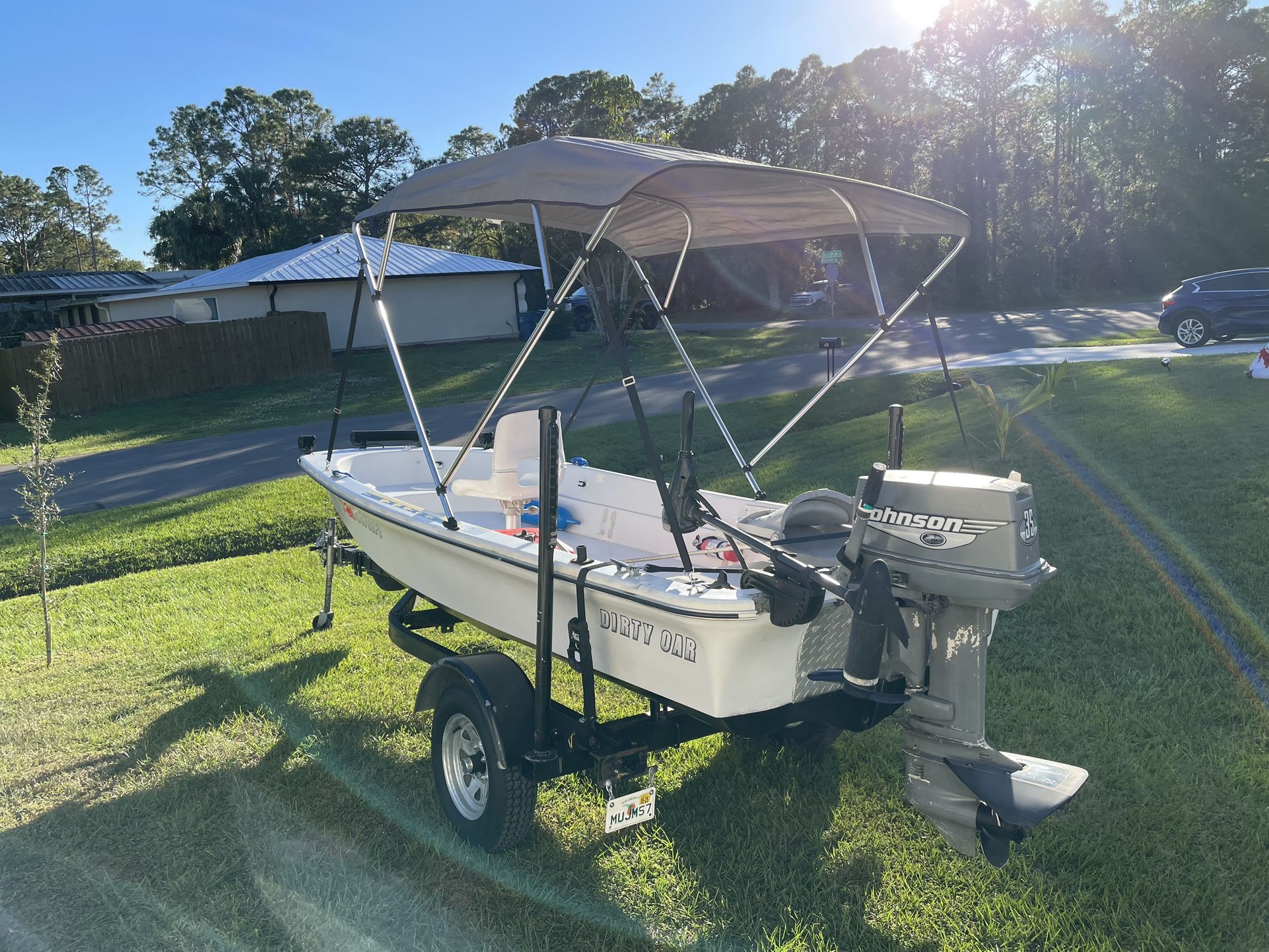 13 Ft Jon Boat / Skiff $1500 for Sale in Palm Bay, FL - OfferUp