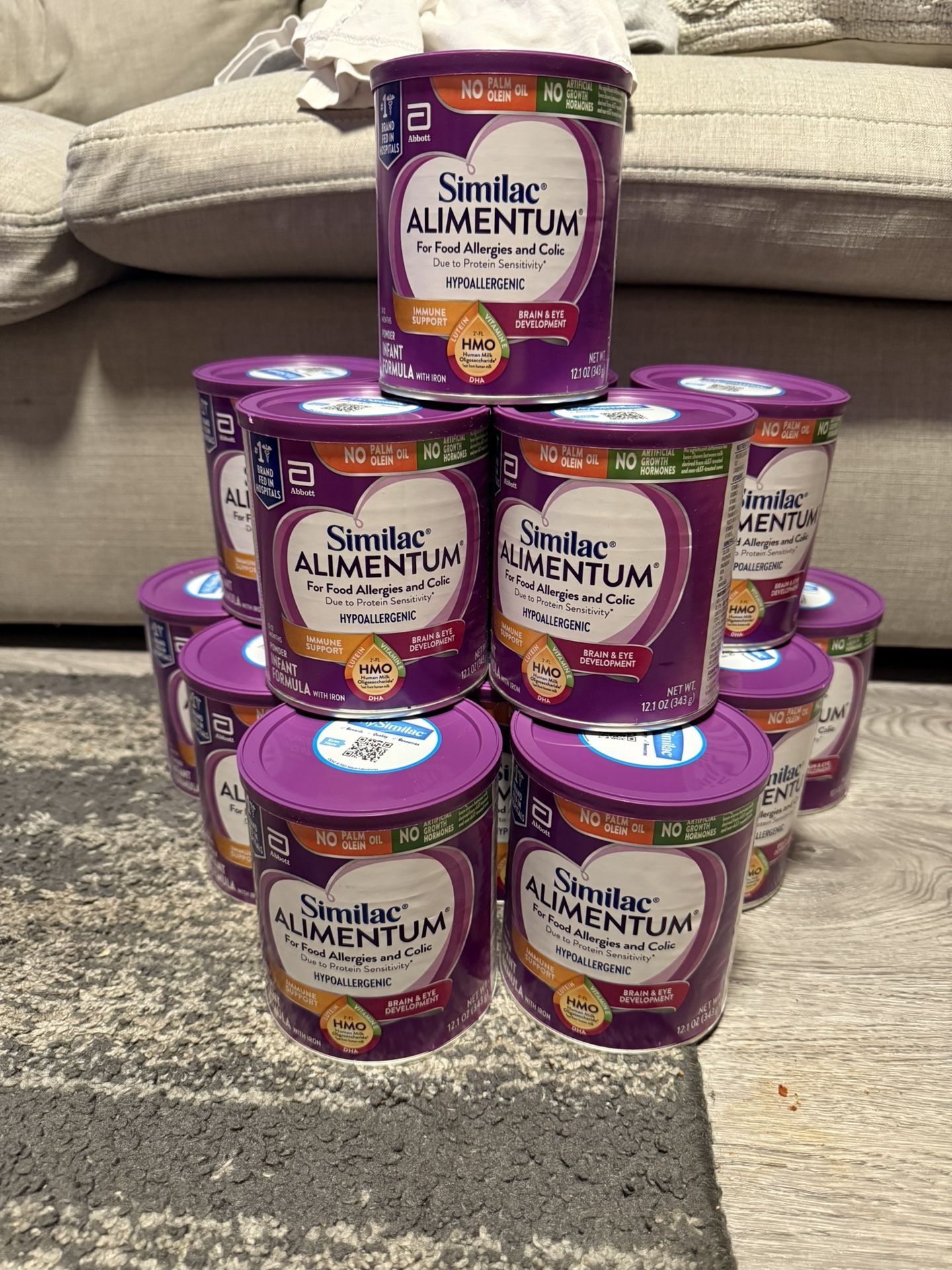 Similac Alimentum Formula 12.1 Oz (343 g) Cans for Sale in Bellflower ...