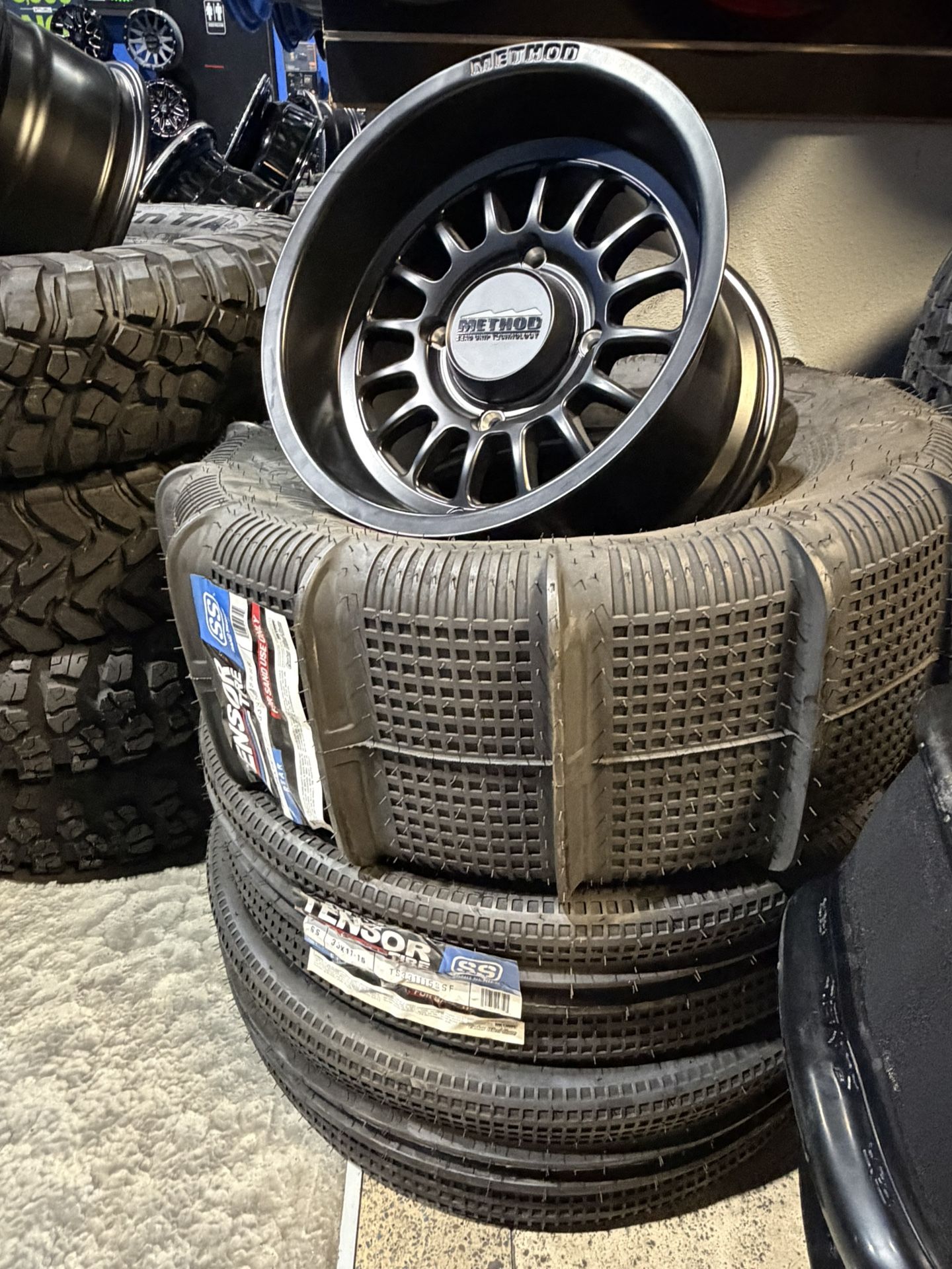 New: Method 15x7 15x10 4x156 Beadgrip Wheels & TEMSOR SS 33” Sand ...