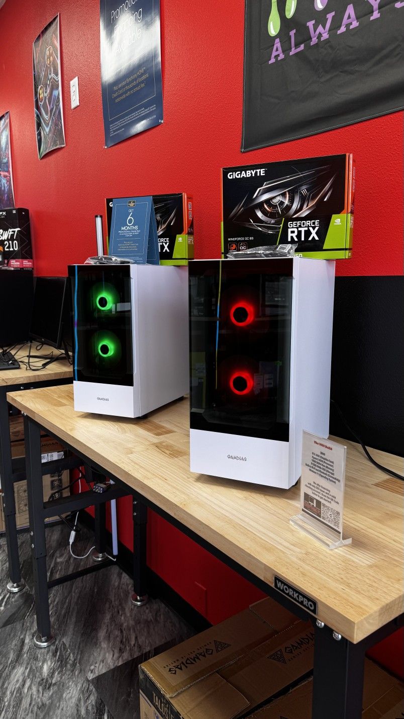Custom PC With RTX 3050. No Credit Financing Options Available! for ...