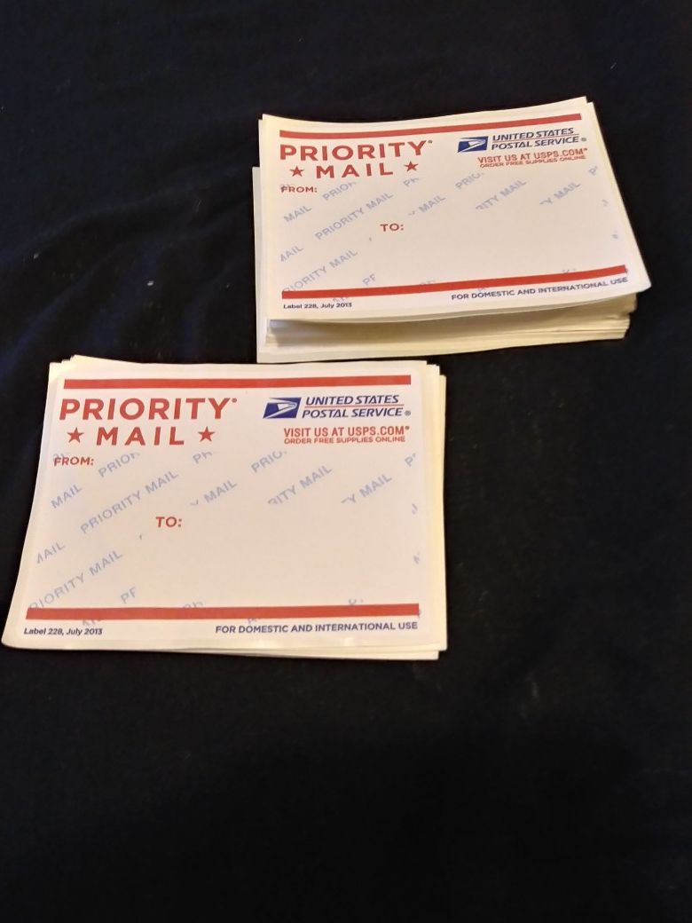 Priority Mail Sticker