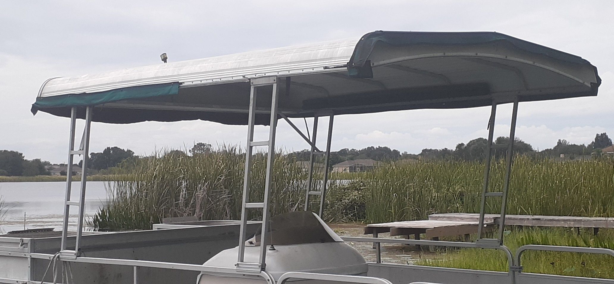 Pontoon boat hard top for Sale in Winter Haven, FL - OfferUp
