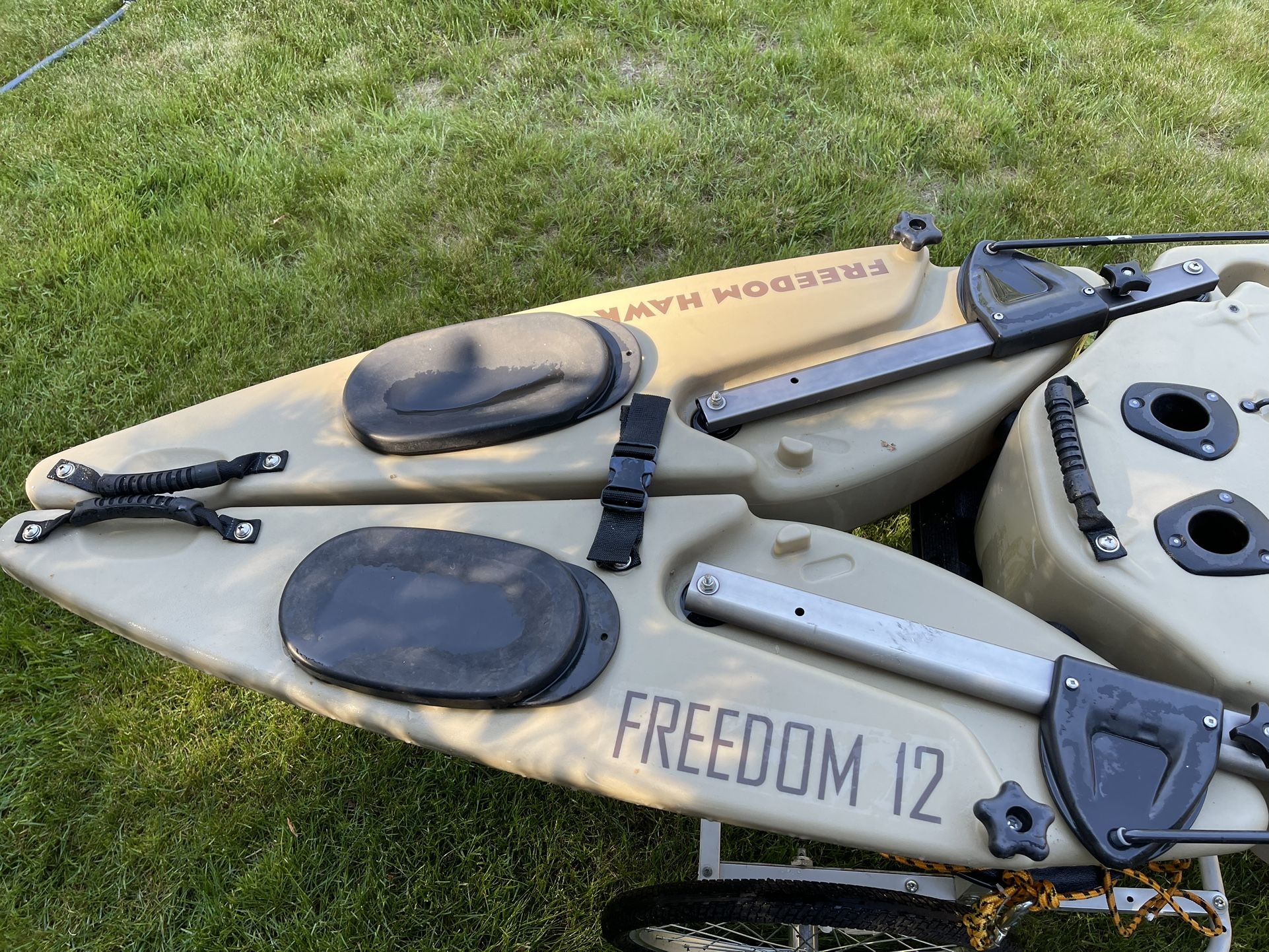 Freedom Hawk Ultralight- Stand Up Fishing Kayak for Sale in Federal Way ...