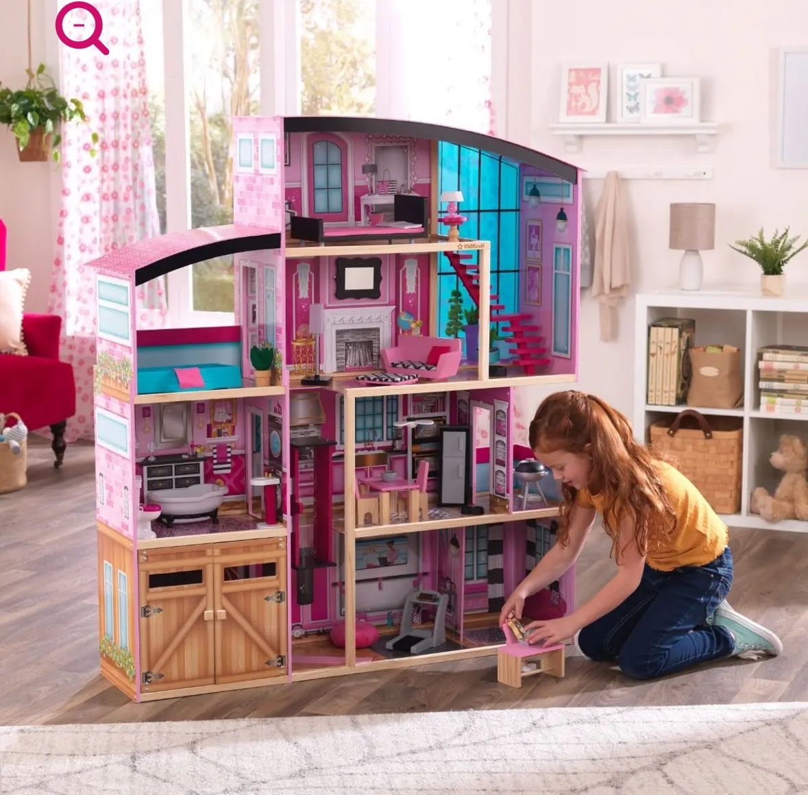 KidKraft Shimmer Mansion Barbie Doll House for Sale in Brandon, FL ...