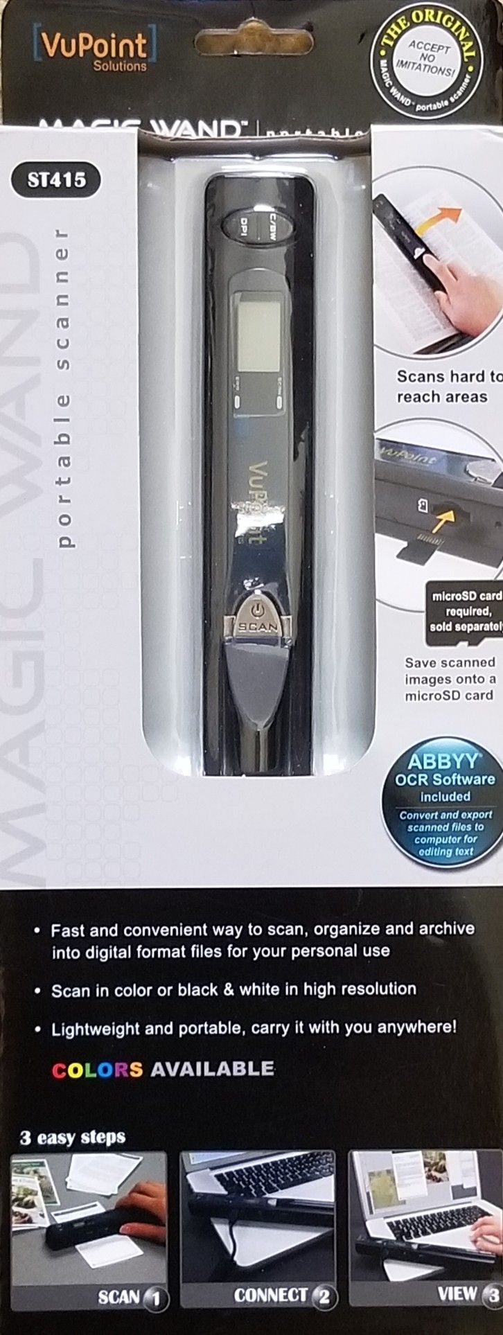 Portable Scanner VuPoint MAGIC WAND ST415 for Sale in West Hollywood ...