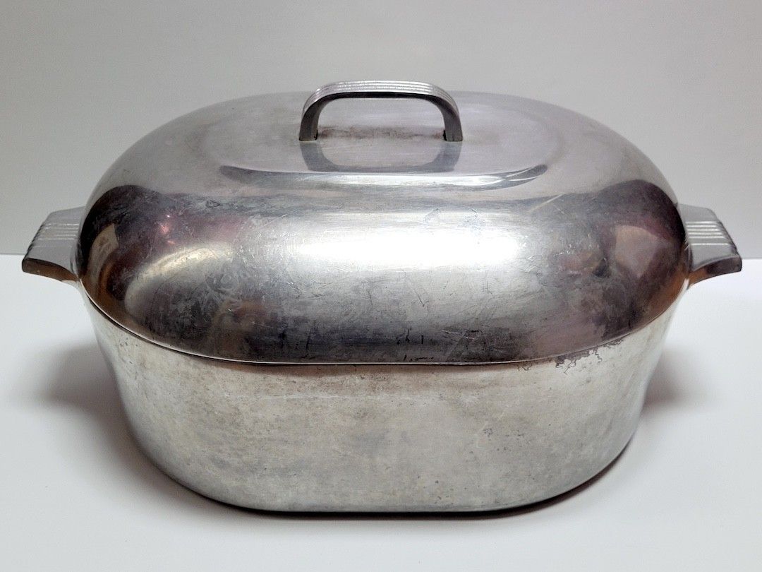 Wagner Ware Sidney -0- Magnalite 13 Qt Turkey Roaster 4267-P Oval ...