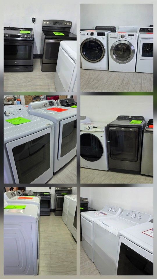 Mega Washer & Dryer Sale (Prices Range from $399-$550) Warranty ...