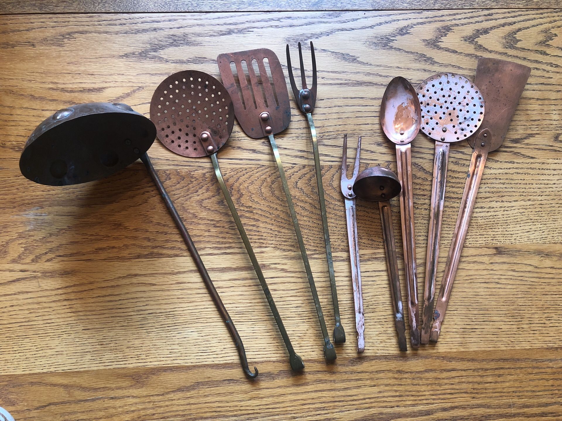 Beautiful Vintage lot of copper/brass utensils! for Sale in Portland ...