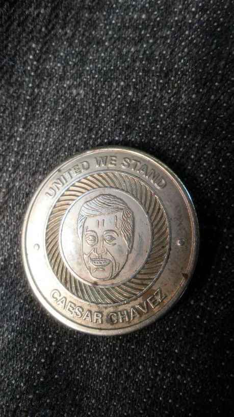 Martin luther king jr. And caesar chavez coin for Sale in Riverside, CA ...