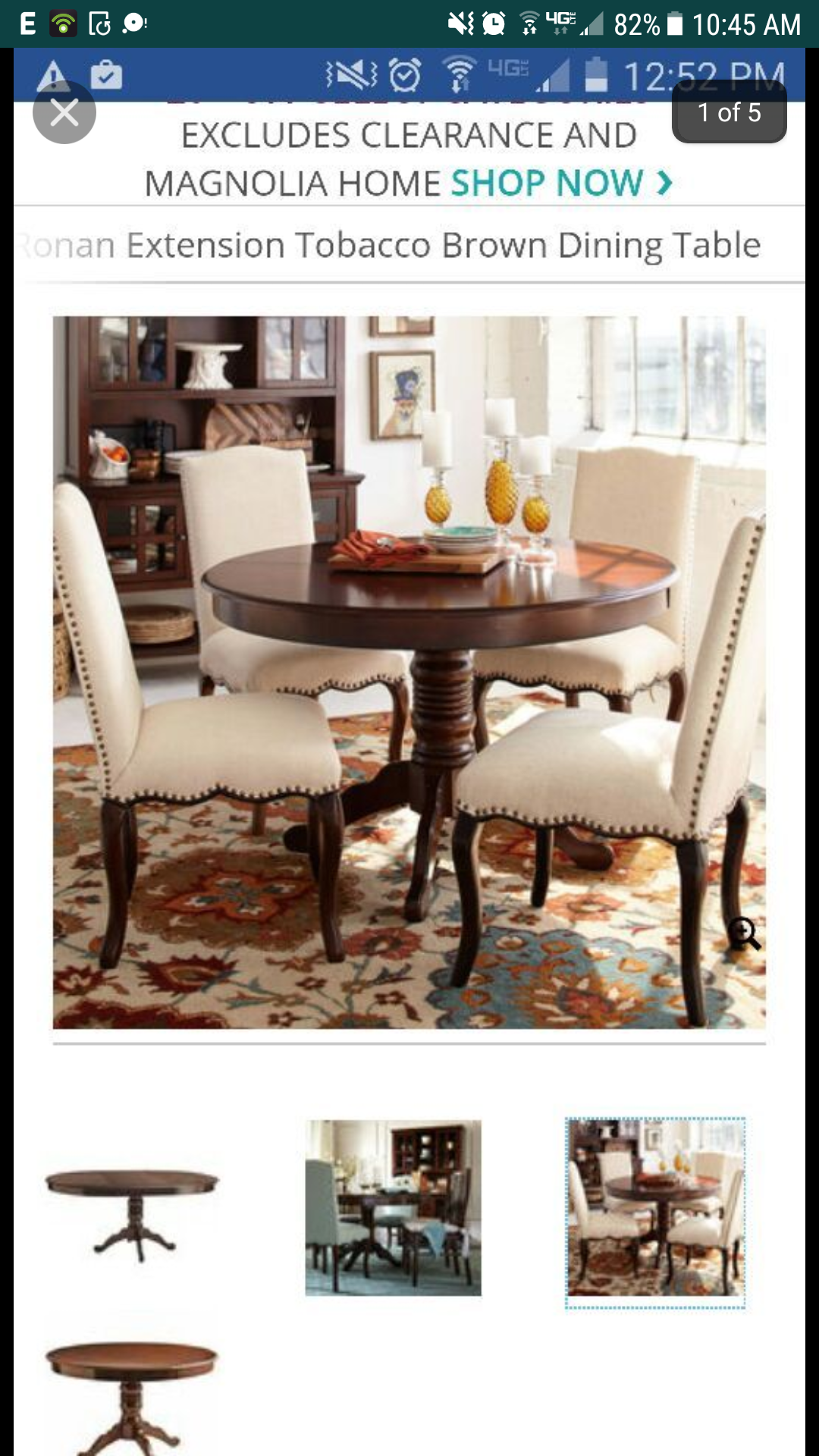 Expandable dining table from Pier 1 for Sale in Weston, FL - OfferUp