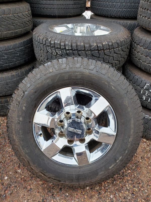 18" GMC 2500 chrome wheels and tires (2011-2020) for Sale in Tempe, AZ ...