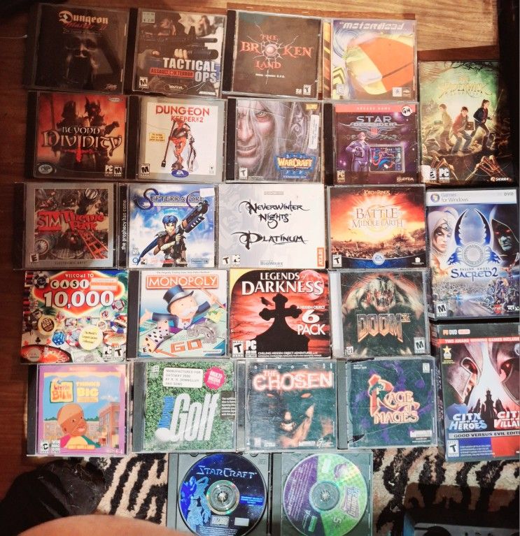 LOT OF 29 CLASSIC PC GAMES ! *Rare Finds* NEW/USED for Sale in Seattle ...