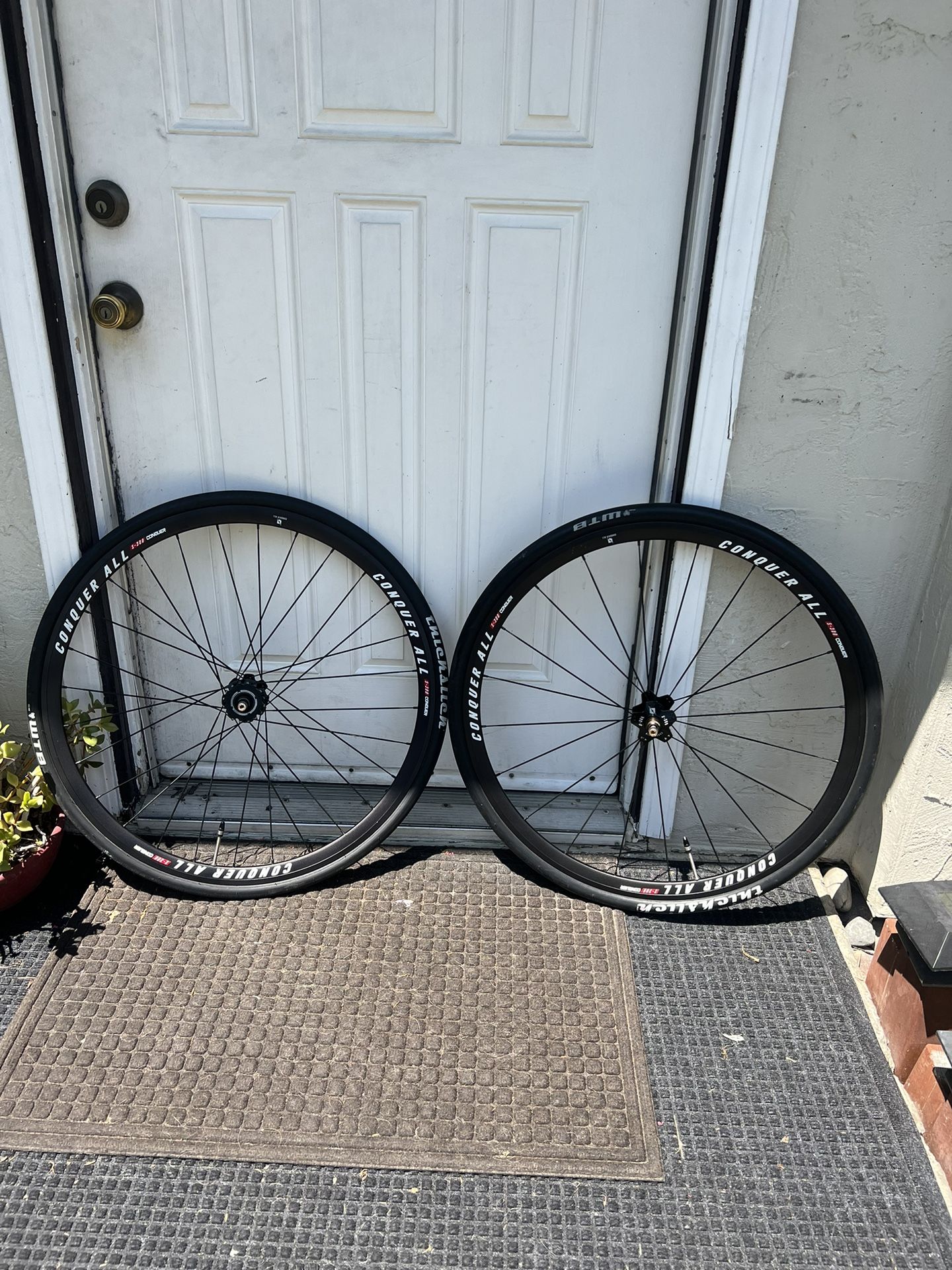 Conquer S-300 Alloy Clincher Fixie Track Single Speed Fixed Gear ...