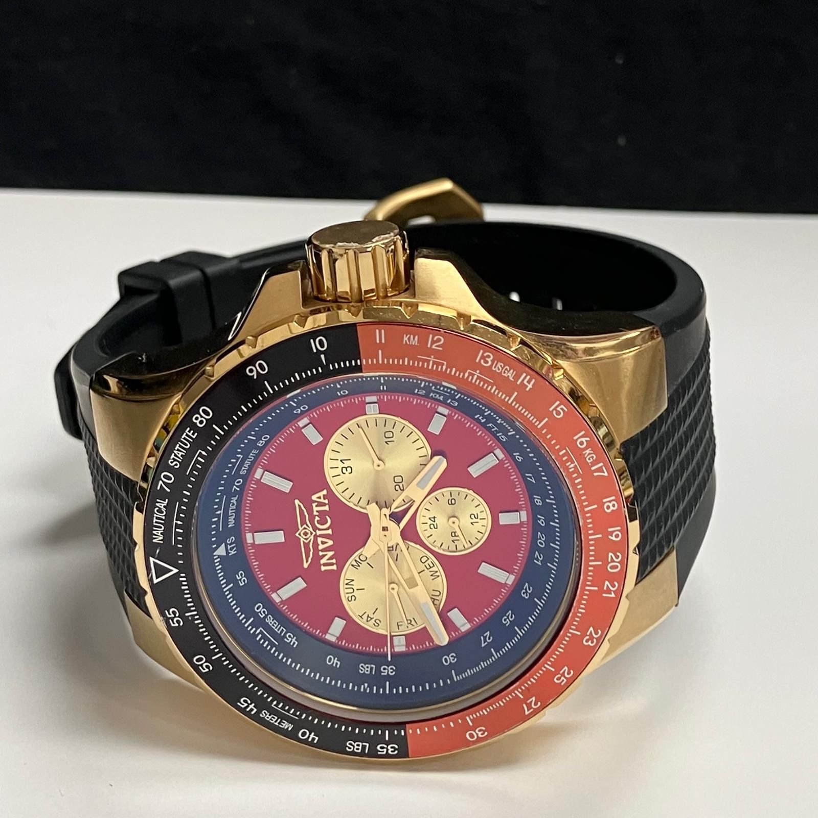Invicta Aviator Men's Watch - 50mm, Black for Sale in Miami, FL - OfferUp
