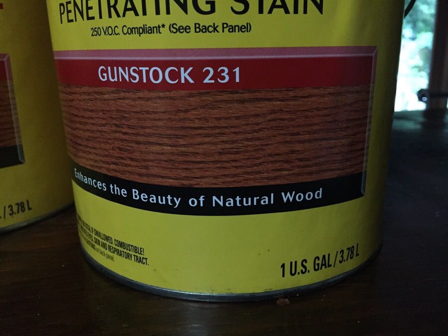 Minwax Gunstock Stain