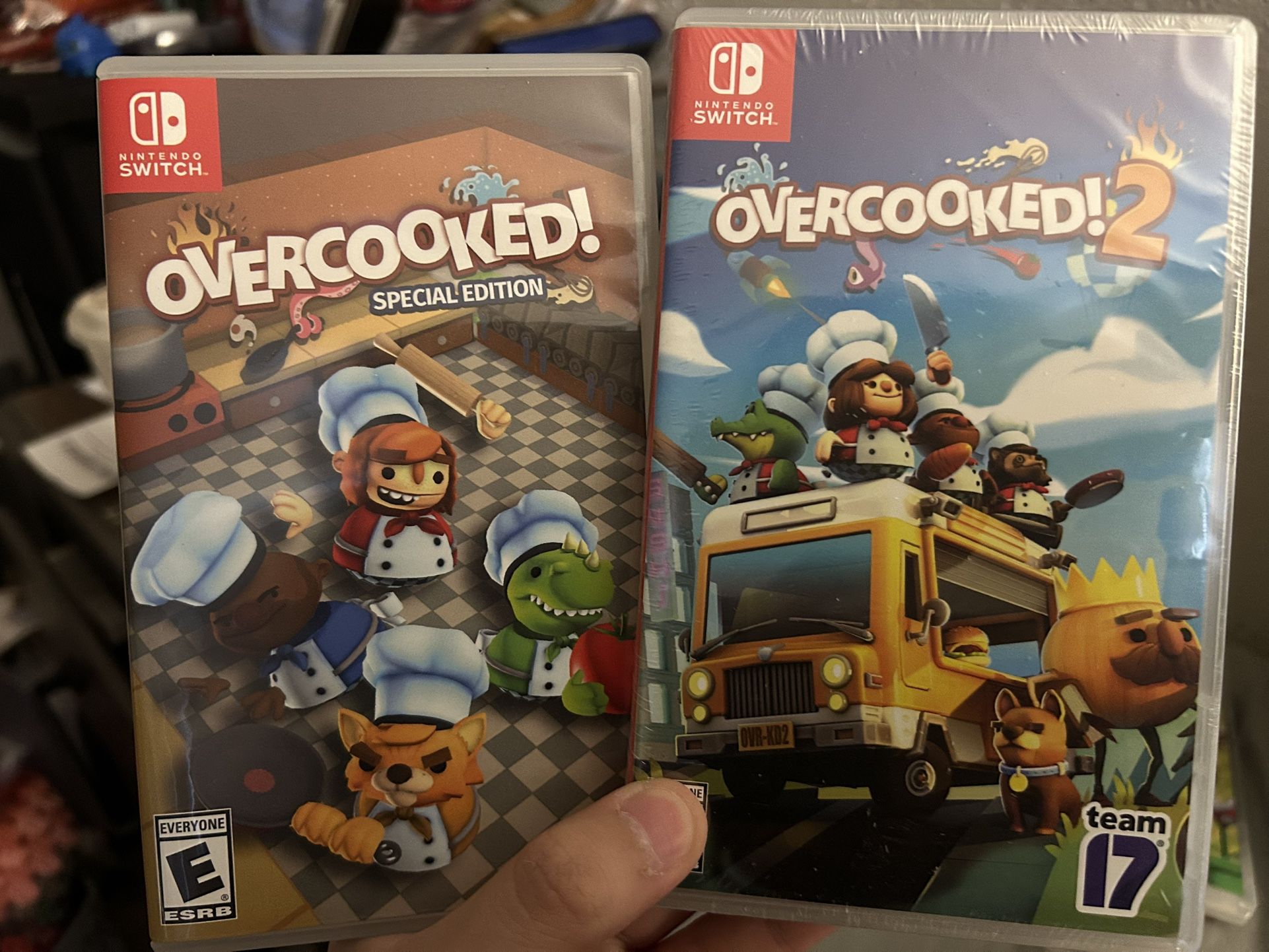 overcooked 1 & 2 for nintendo switch for Sale in Torrance, CA - OfferUp