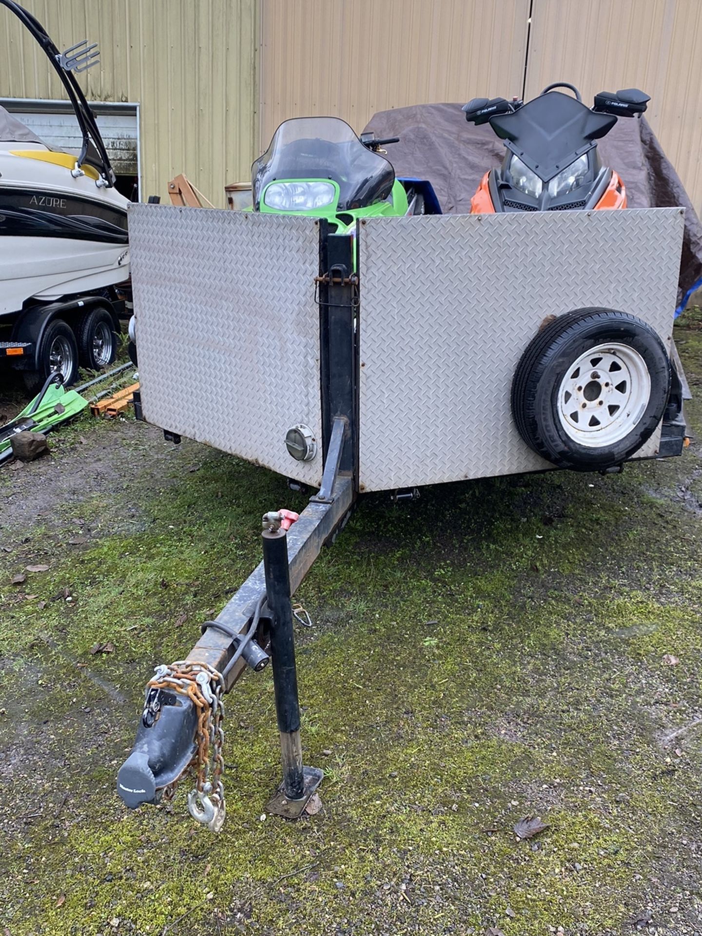 1992 Zieman snowmobile trailer for Sale in Woodland, WA - OfferUp