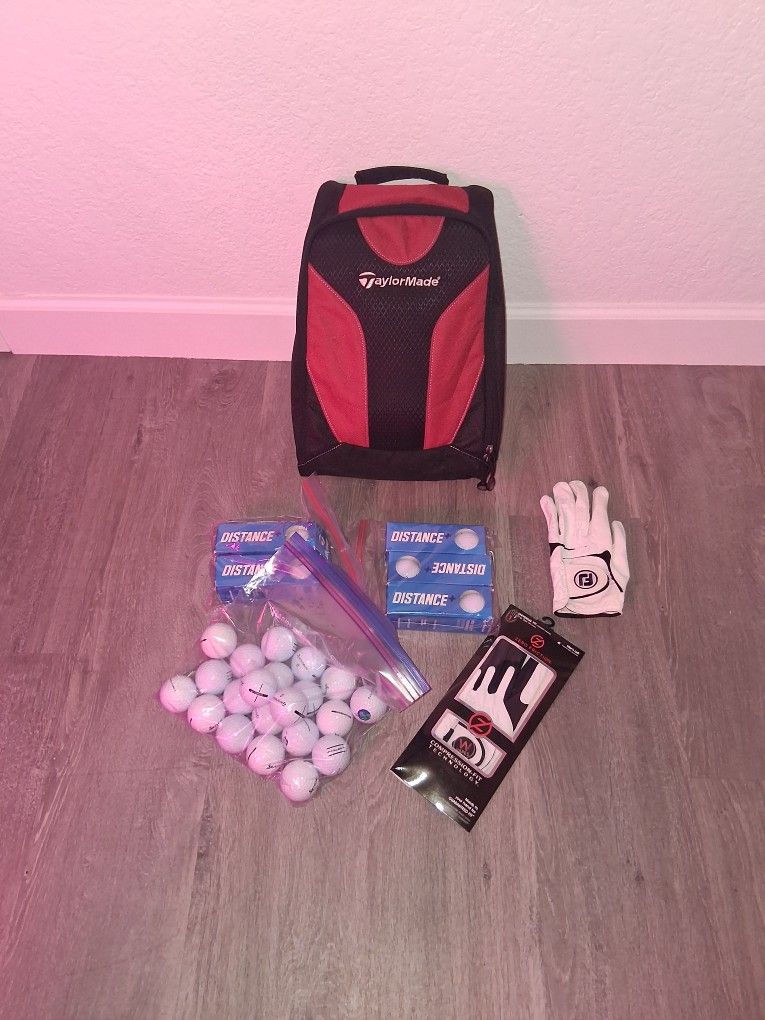 Taylor Made Golf Bag And Golf Goodies for Sale in Las Vegas, NV - OfferUp