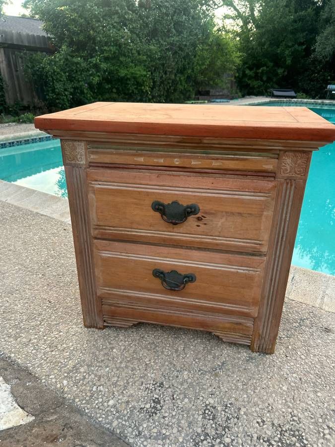 Classy Wooden Nightstand for Sale in San Antonio, TX - OfferUp