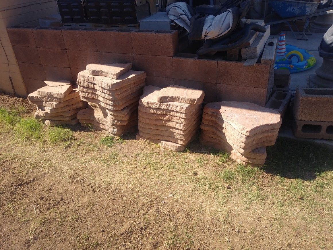 Pick up pending...32 Stepping stones large heavy duty bigger than a ...