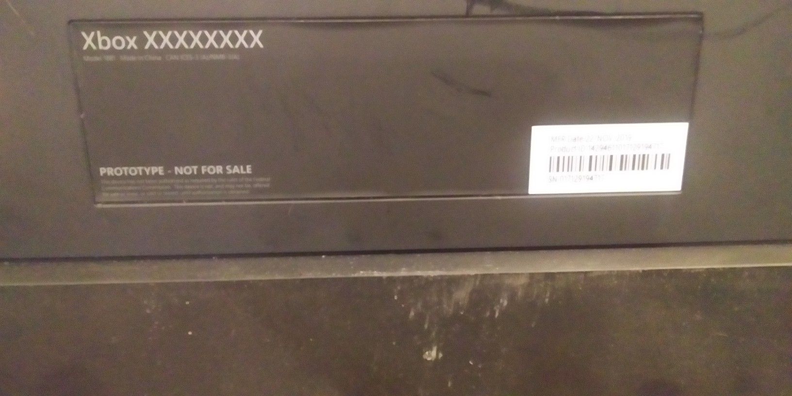 Super Rear Xbox Xdk One Prototype Game Development Console for Sale in ...