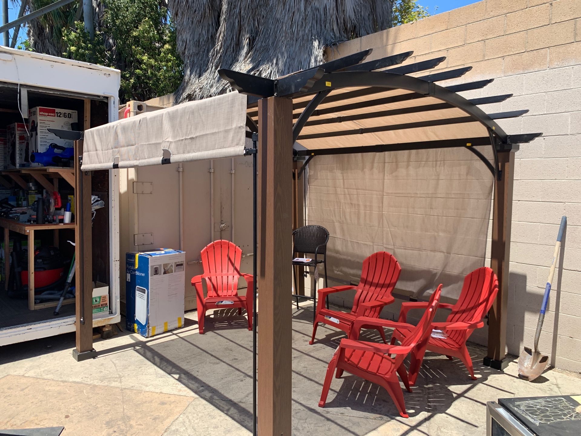 Allen + Roth Pergola Built Excellent Condition. 9x9 Ft. for Sale in ...