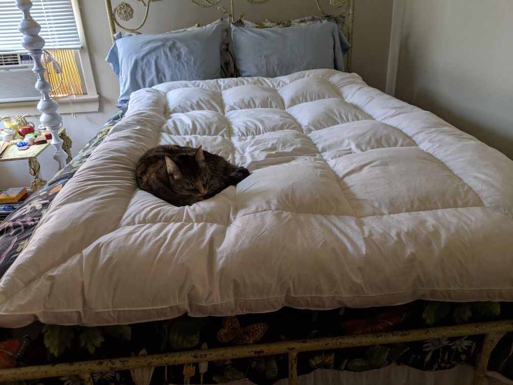 Woolrich Home Full Size Feather Bed Mattress Topper for Sale in South ...