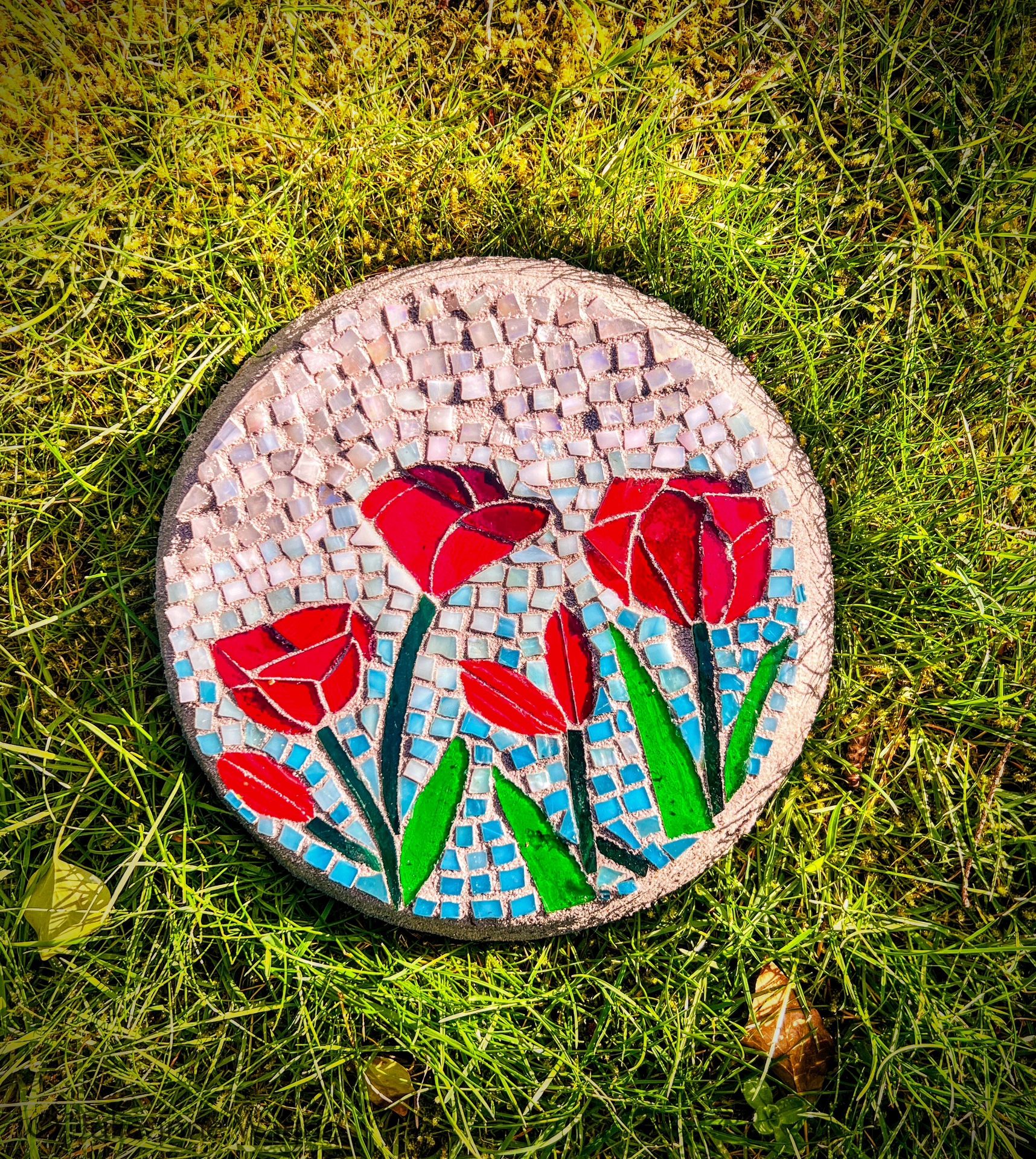 Stained Glass Patio Stones Free Marbled Stepping Stones Project Guide