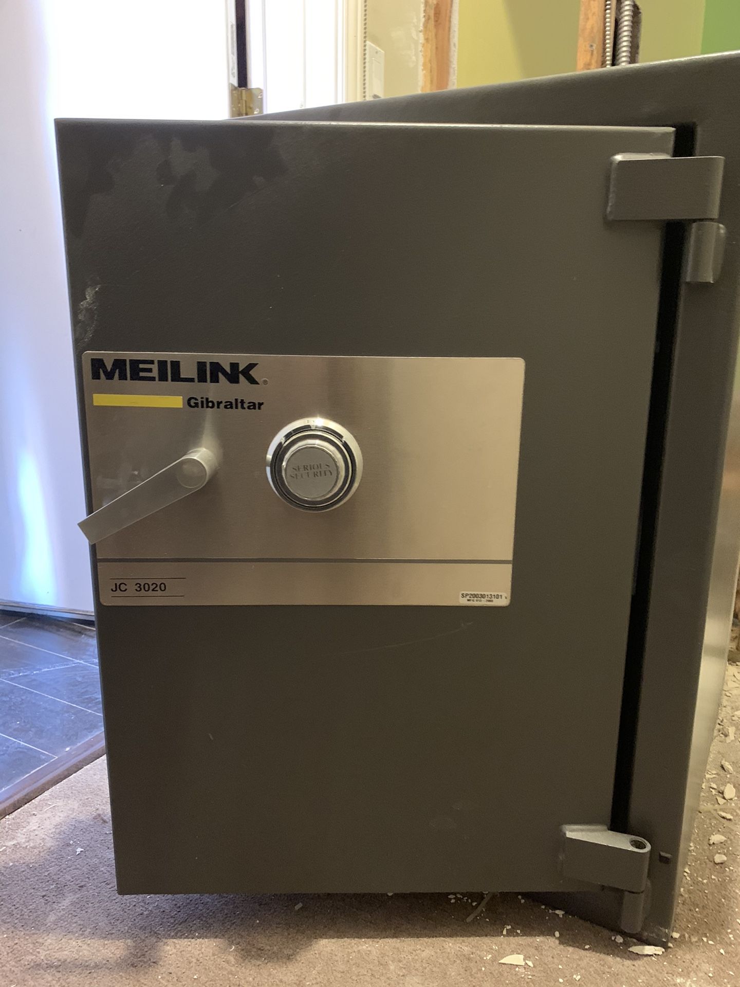 Meilink JC – 3020 fireproof Safe with mechanical combination lock 2 ...